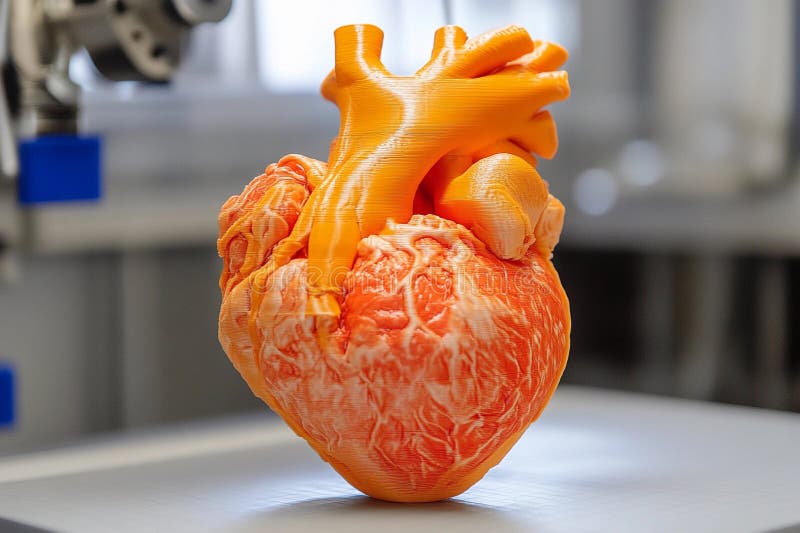 Three-dimensional Anatomical Heart Model Displayed in a Laboratory ...