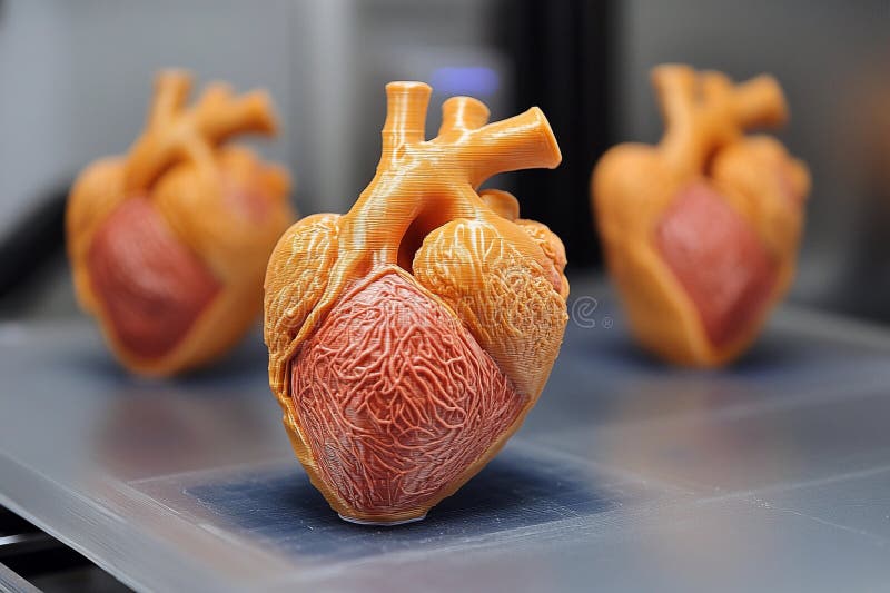 Three-dimensional Anatomical Heart Model Displayed in a Laboratory ...