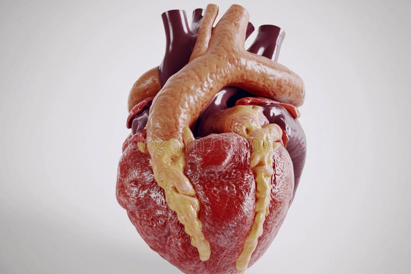 Three-dimensional Anatomical Heart Model Displayed in a Laboratory ...