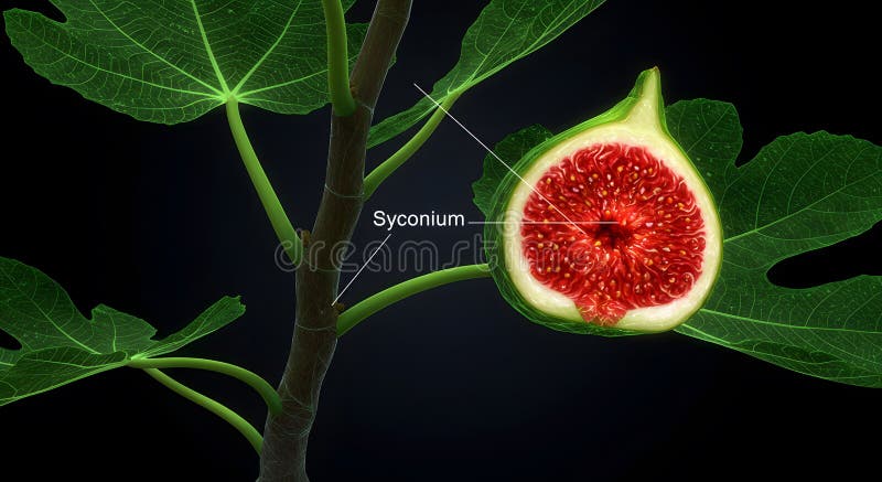 Detailed Anatomy of a Fig: Exploring the Syconium Structure and ...