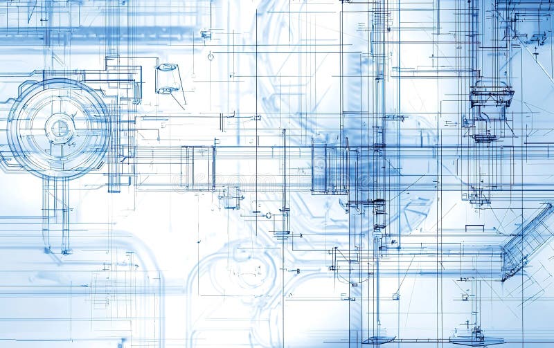 Detailed Architectural Blueprint Showcasing Intricate Design Elements ...