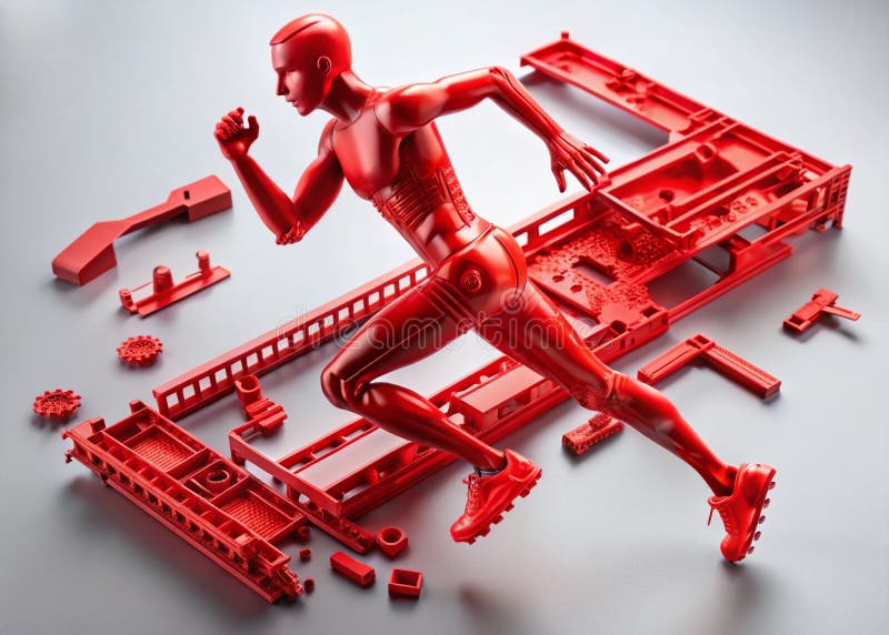 Model Runner Plastic Stock Illustrations – 12 Model Runner Plastic ...