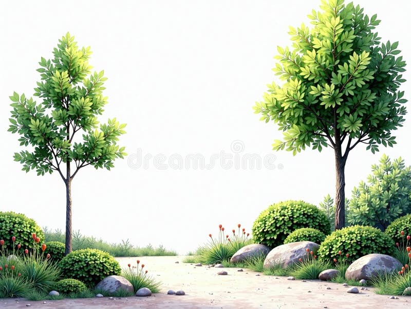 Detailed Architectural Planting Design a Stunning Perspective on ...