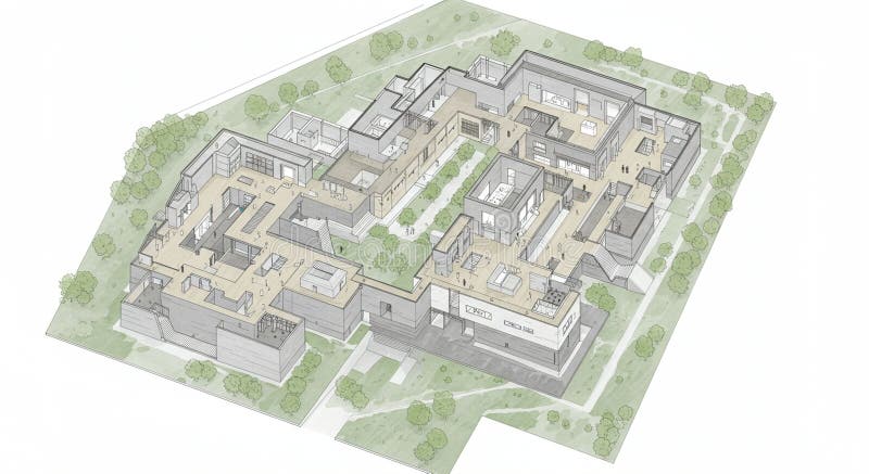 Architectural Partitions Stock Illustrations – 377 Architectural ...