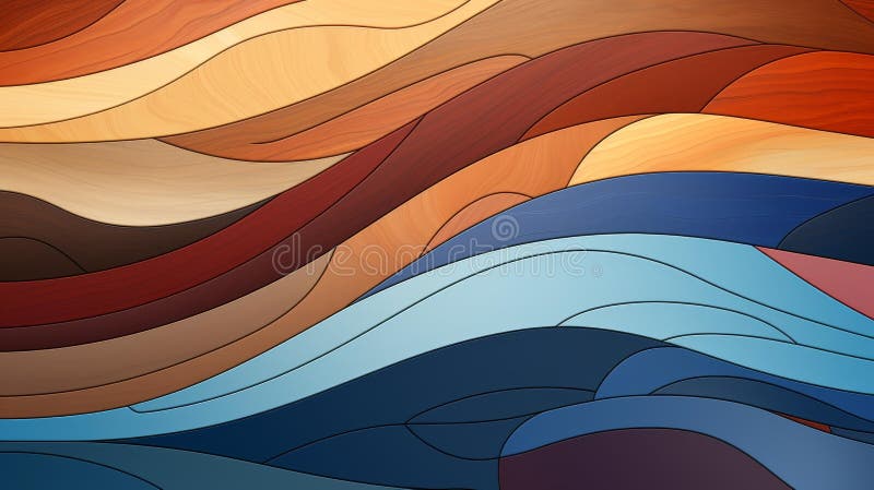 Detailed Artistic Inlay Design with a Flat Texture and Textured Surface ...