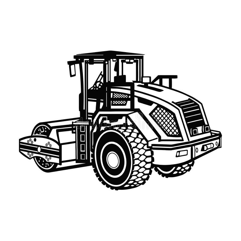 Detailed Asphalt Steam Roller - Compactor Equipment Builder ...