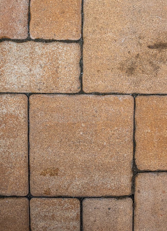 Detailed Beige or Brown Pavement Pattern Stock Photo - Image of outdoor ...