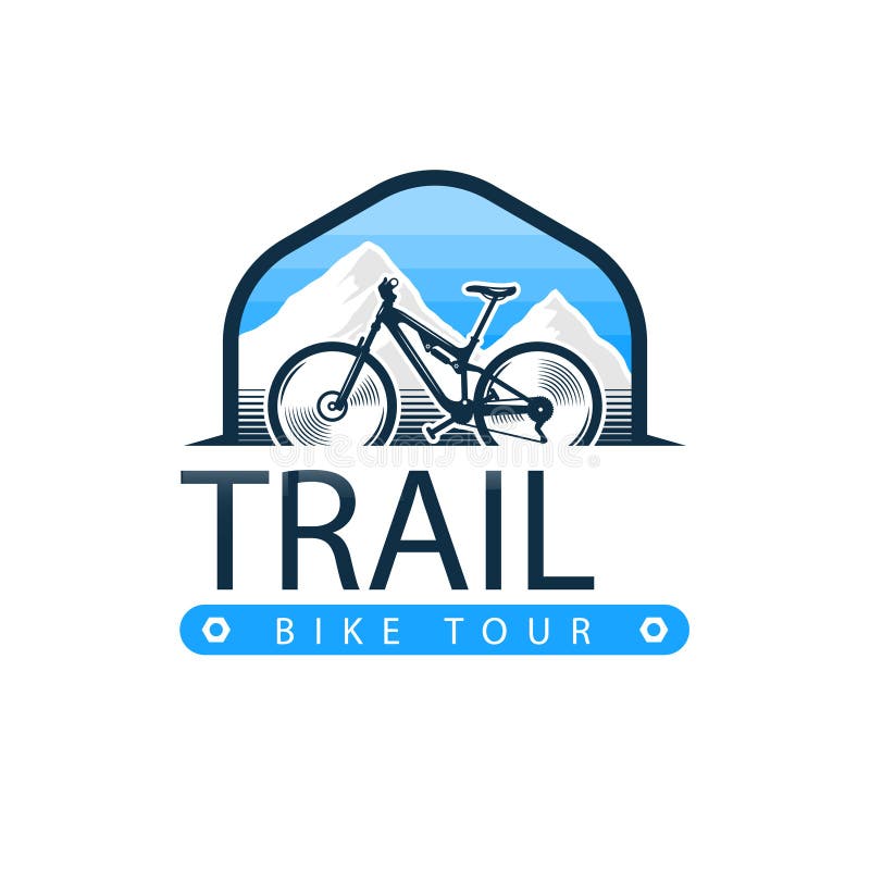 Detailed Bike Logo Template Vector Illustration. Stock Vector ...