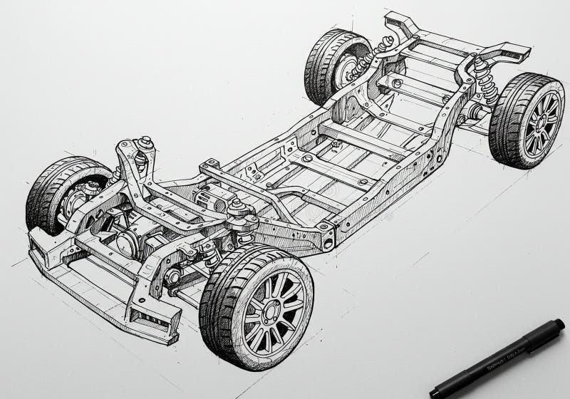 Chassis Framework Stock Illustrations – 609 Chassis Framework Stock ...