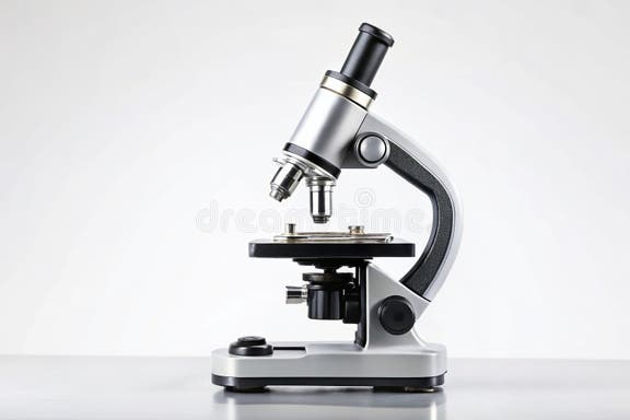 Detailed Black Outline Microscope Icon a Vector Illustration for ...