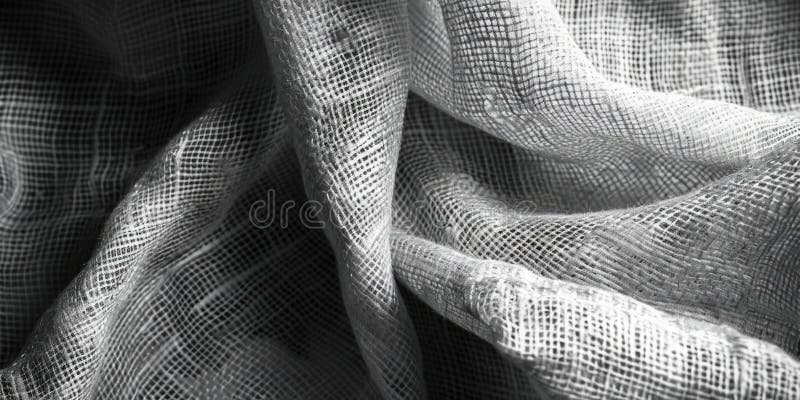 Detailed Black and White Cloth Texture. Suitable for Backgrounds Stock ...
