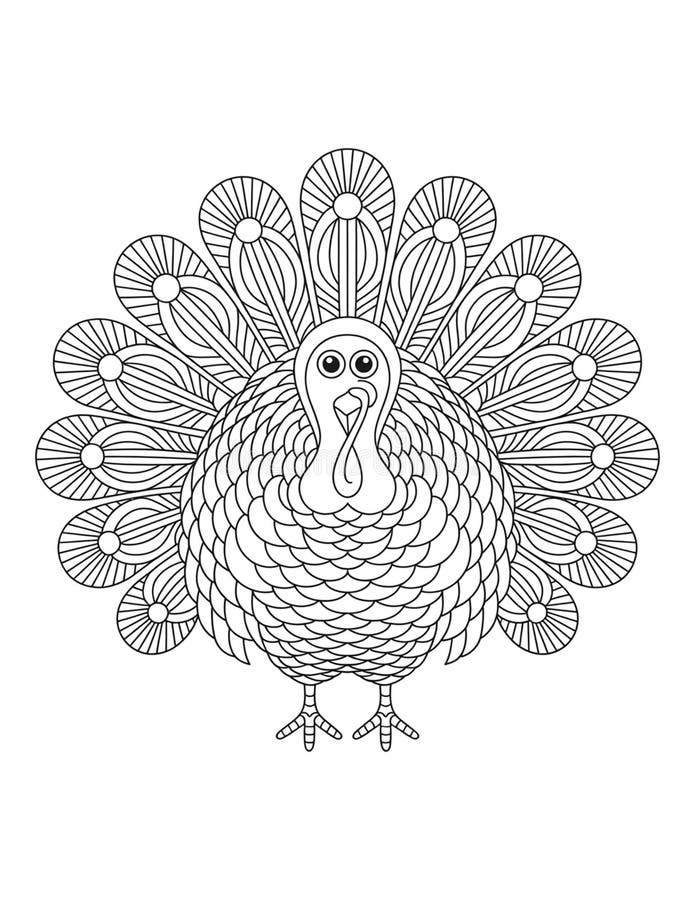 A Detailed Black-and-white Illustration Features a Stylized ...