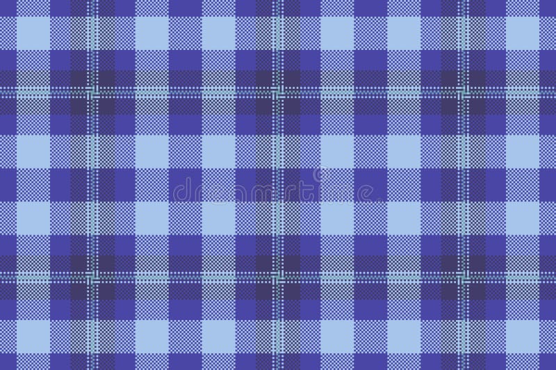 Detailed Blue and Light Blue Seamless Checkered Pattern. for Fabric ...