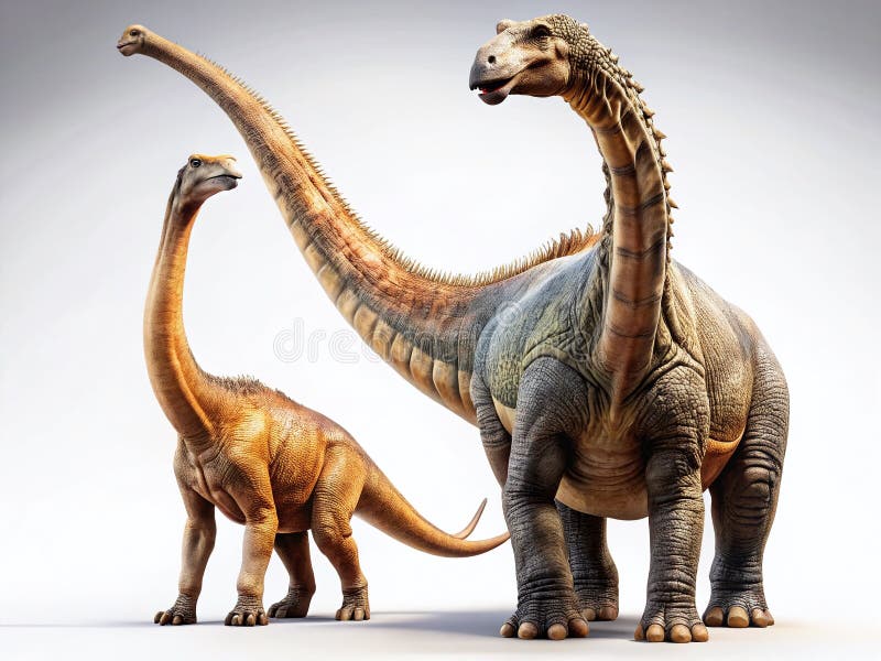 Detailed Brachiosaurus Dinosaur Model a Prehistoric Perspective in ...