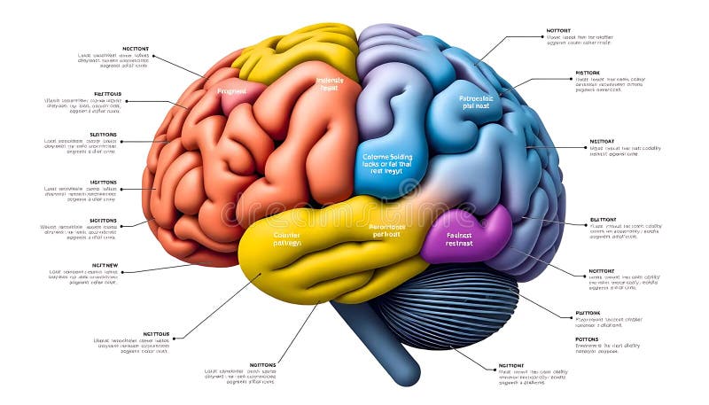 Brain Anatomy Amygdala Stock Illustrations – 947 Brain Anatomy Amygdala ...