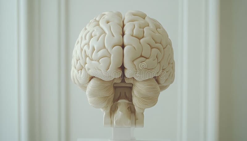 A Detailed Brain Model Showcasing the Intricate Structure of the Human ...