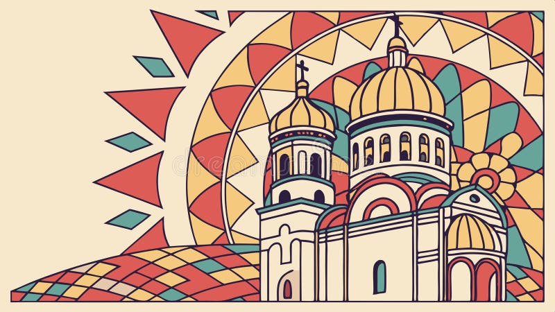 Byzantine Church Dome, Orthodox Architecture and Religious Building ...