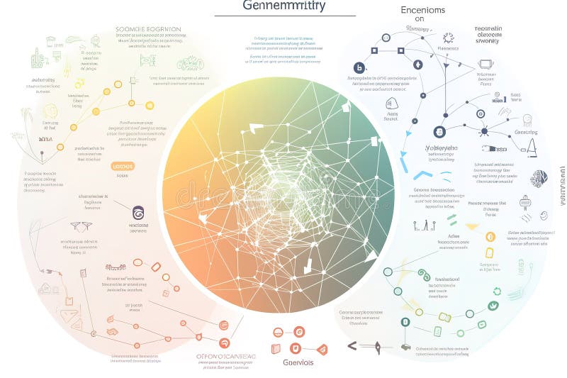 Detailed Chart Paper with Connections in Tables. Generator AI Stock ...