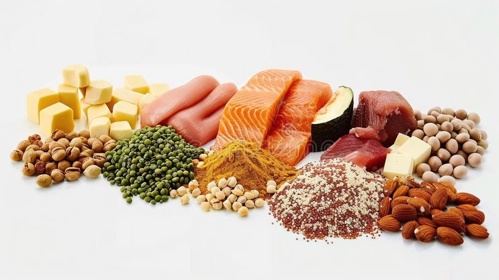 Detailed Chart of the Recommended Protein Intake for Different Types of ...