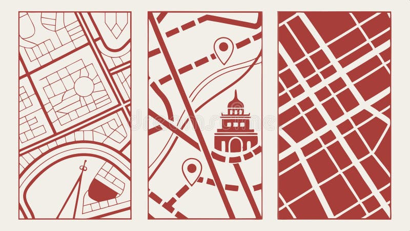City Map Vector Design for Urban and Navigation Themes Vector Design ...