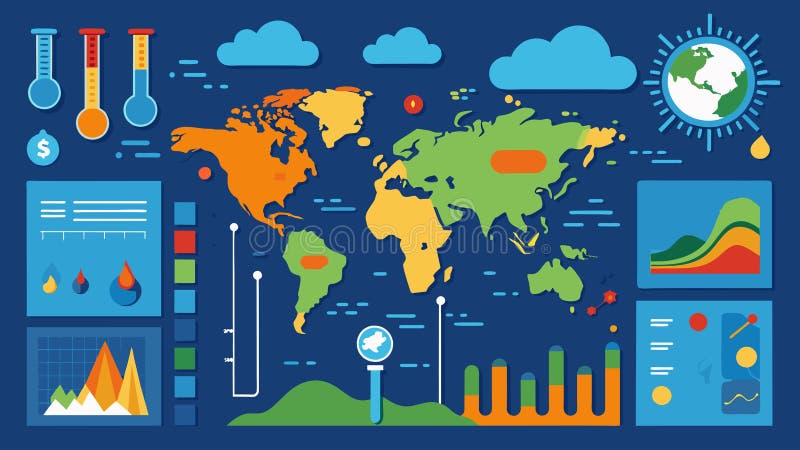 Detailed Climate Maps Created through Intricate Data Modeling ...