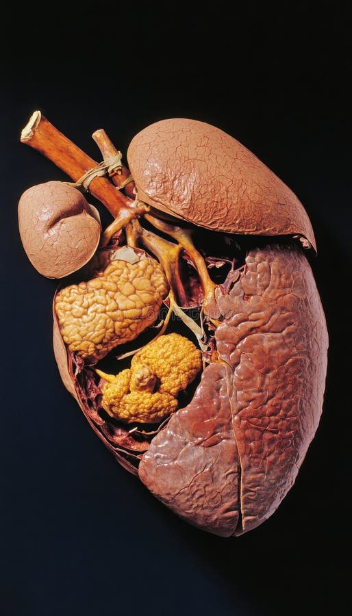Detailed Clinical Image Illustrating Liver Cirrhosis and Its Structural ...