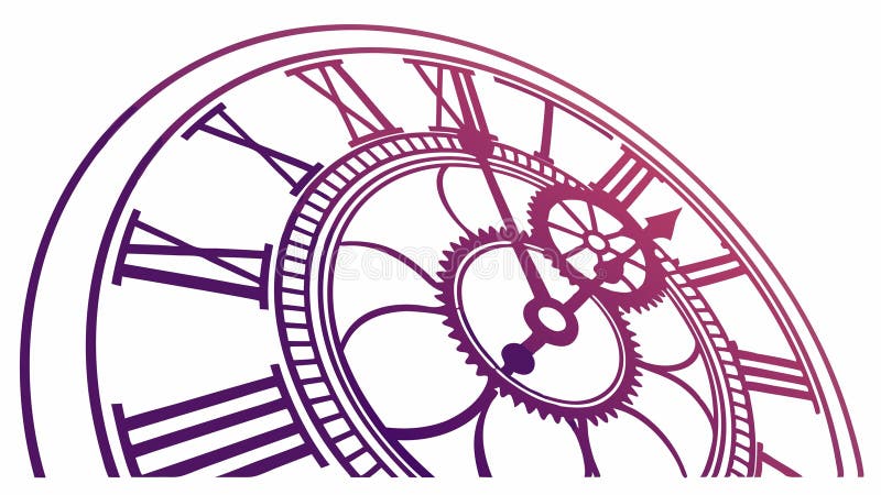 Detailed Clockwork Mechanism, Symbolizing Precision, Time, and ...