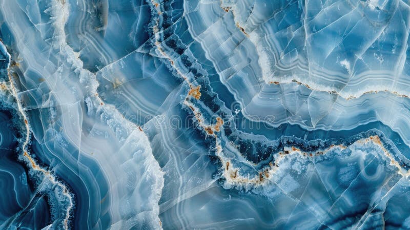 Detailed Close Up of a Beautiful Blue Marble, Perfect for Various Design Projects Stock Image ...