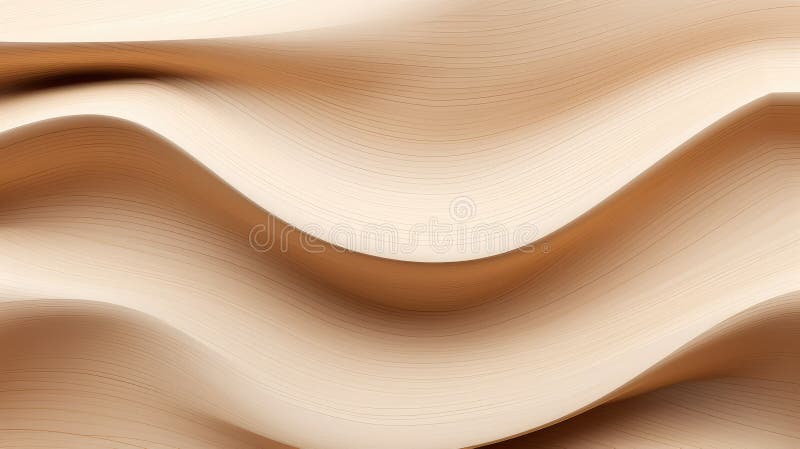 Close-Up of Beige Wavy Background Stock Illustration - Illustration of ...