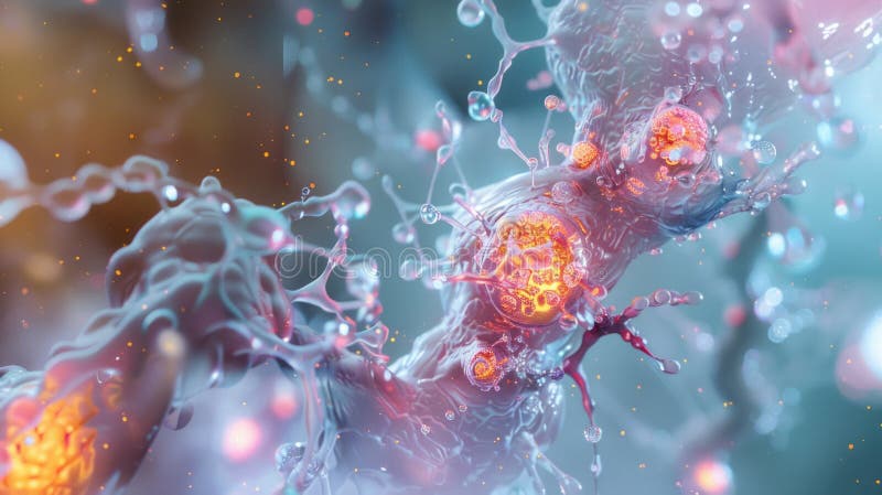 Detailed Close Up of a Cell Wall. Ideal for Scientific Illustrations ...