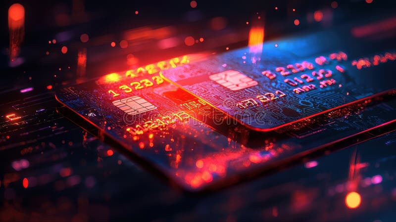 Detailed Close-up of a Computer Chip Showcasing Intricate Circuits and ...