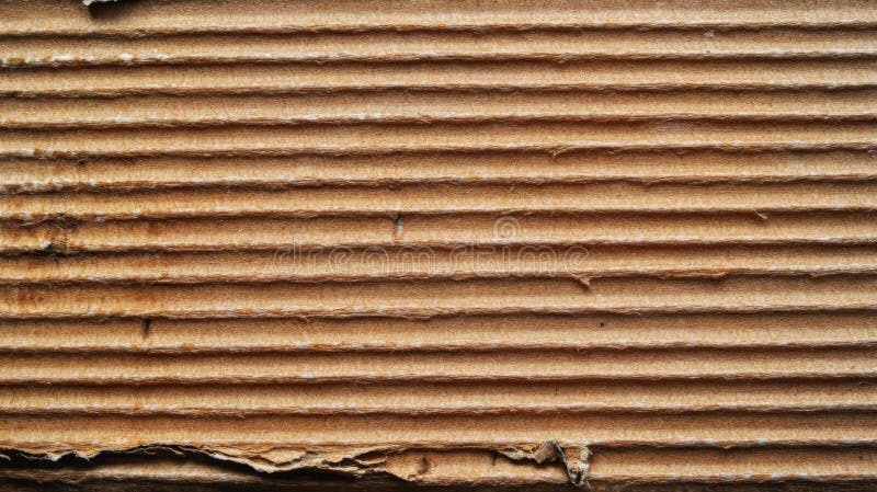 Detailed Close Up of Corrugated Cardboard Texture Stock Illustration ...