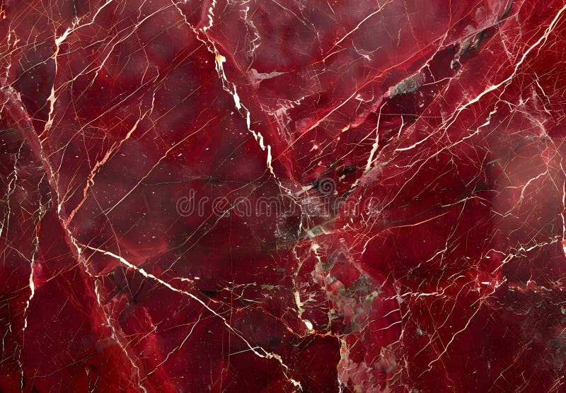 Intricate Red Marble Texture Closeup Stock Illustration - Illustration ...