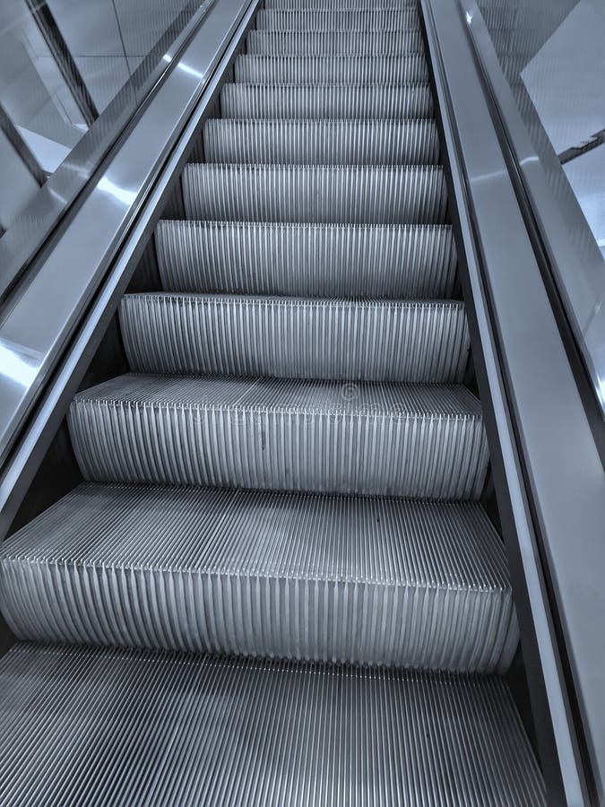 Close-up of Escalator Steps in Motion Stock Photo - Image of escalator, urban: 352201580