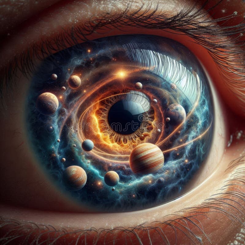 Galactic Reflection stock illustration. Illustration of beauty - 328627657