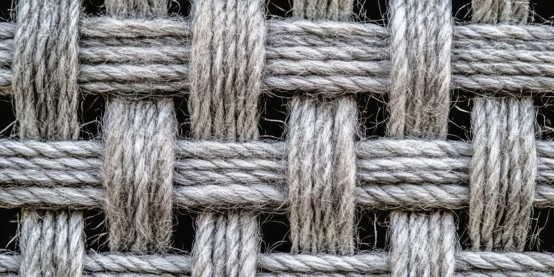 Detailed Close Up of Gray Woven Fabric Texture Pattern Background Stock ...