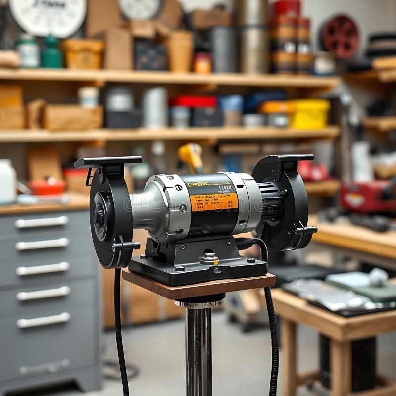 A Detailed Close Up of a Hand Operated Grinding Stone Showing Intricate ...