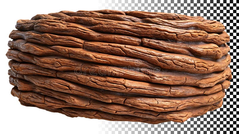 Textured Tree Bark Section, Natural Organic Surface Background Png ...