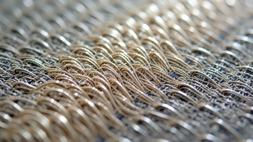 Detailed Close-up of Intricate Textile Weaving Patterns and Textures ...