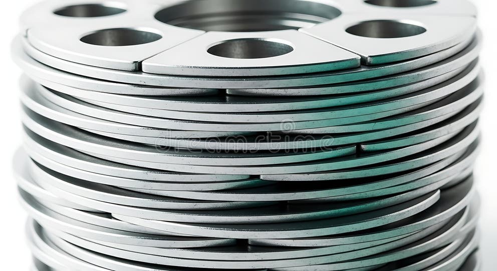 Identical Circular Metal Washers Stock Illustrations – 4 Identical ...