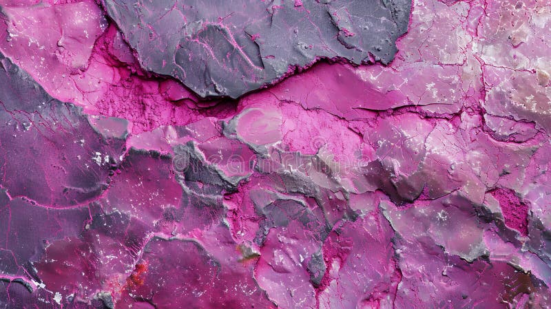 A Detailed Close-up of a Magenta Stone Texture Background. the Texture ...