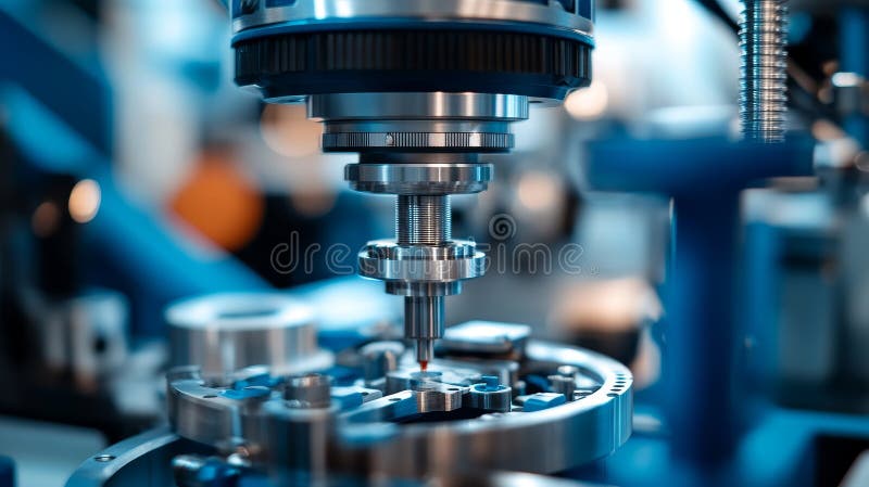 Detailed Close Up of Medical Device Being Calibrated, Showcasing ...