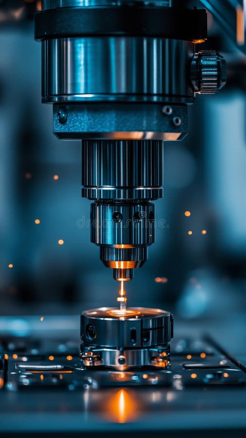 Detailed Close Up of Medical Device Being Calibrated, Showcasing ...