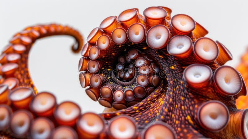 Detailed Close-up of Octopus Tentacles. Generative Ai Stock ...