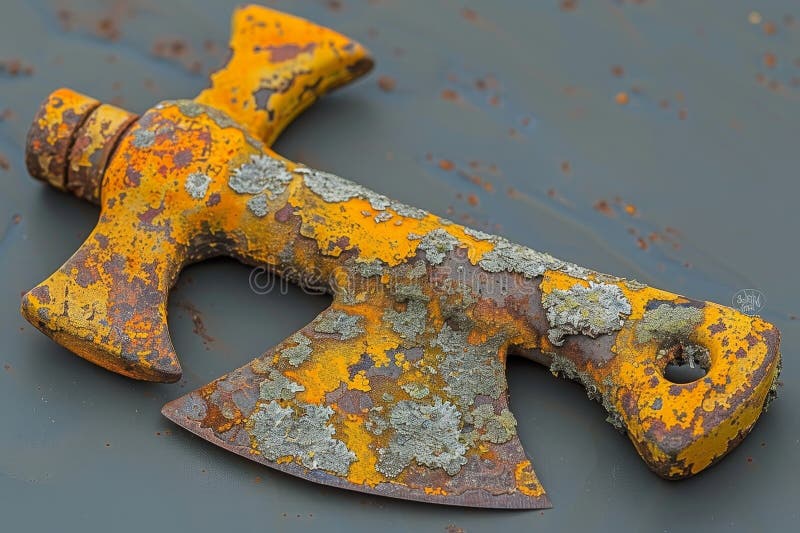 Detailed Close Up Photography of an Axe Blade Highlighting Its ...