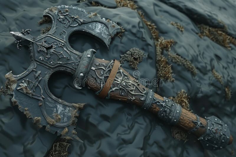 Detailed Close Up Photography of an Axe Blade Highlighting Sharpness ...