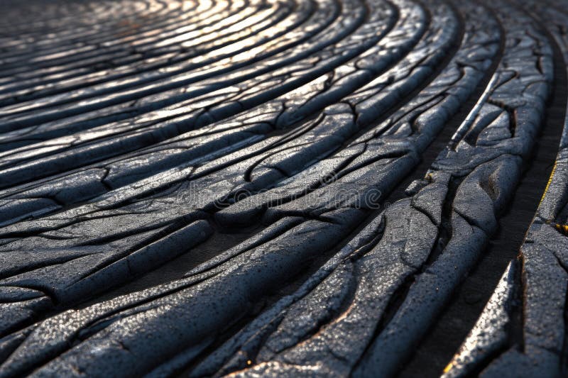 Detailed Close-up of a Race Tracks Asphalt Texture Stock Image - Image ...