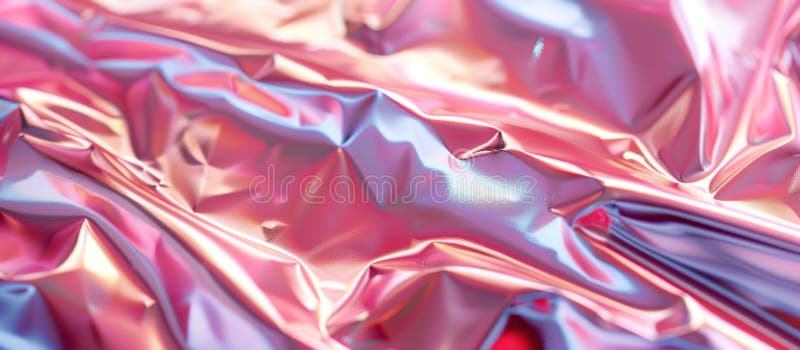Detailed Close Up of Shiny Pink Material Stock Photo - Image of satin ...