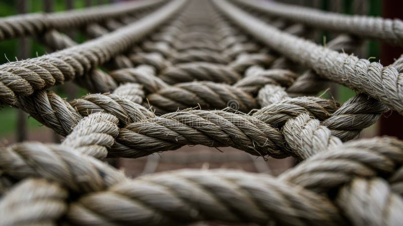 Intricate Rope Network stock illustration. Illustration of thick ...