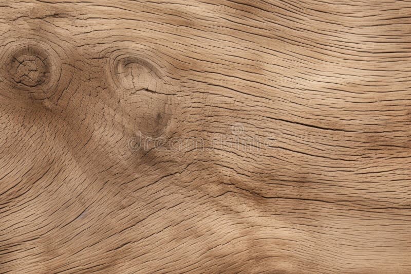 A Detailed Close-up of the Texture and Patterns of a Wood Grained ...